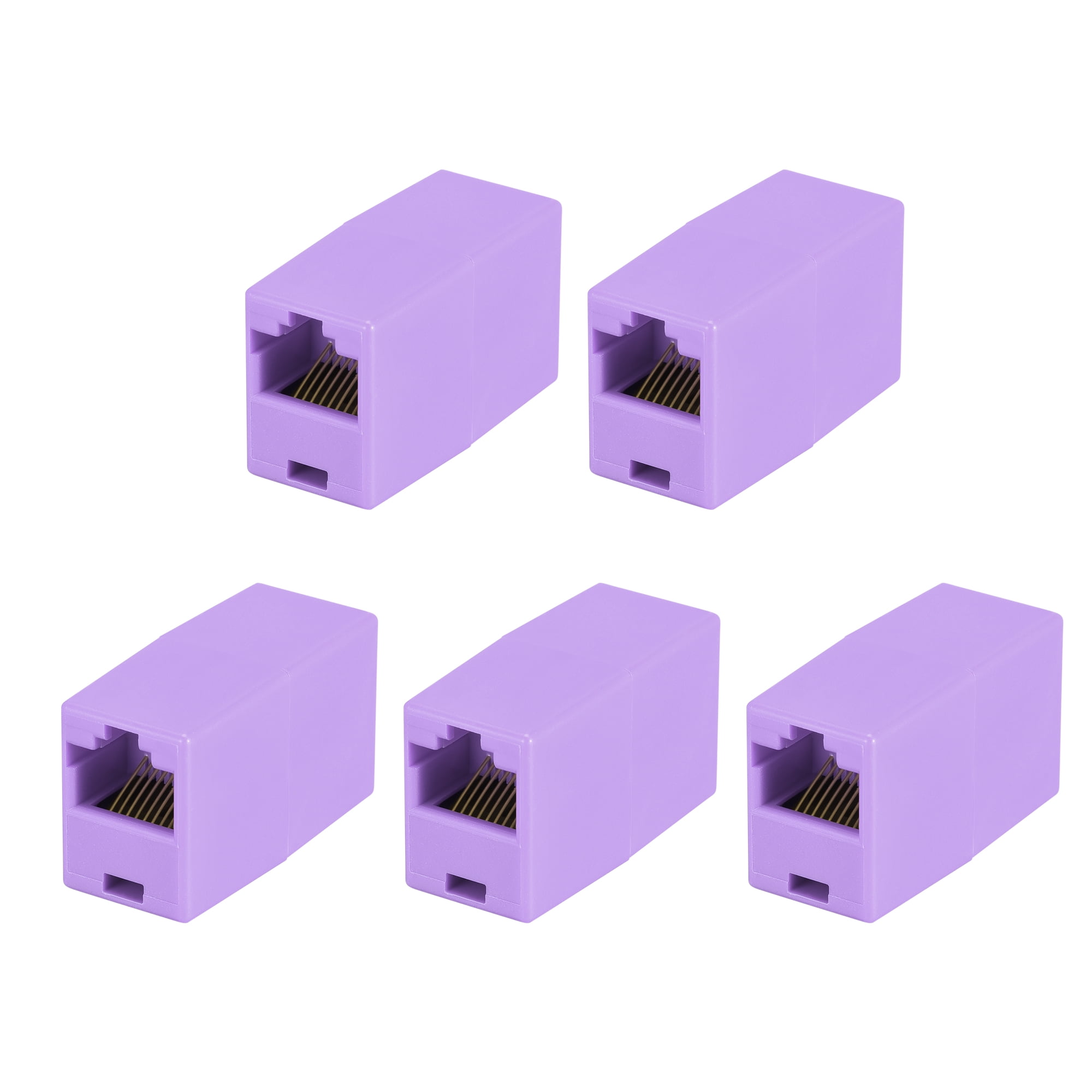 RJ45 8P8C Inline Coupler Female to Female Ethernet Extension Cable ...
