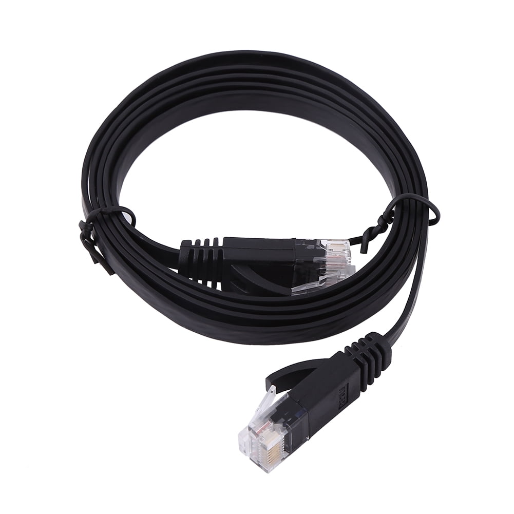 RJ45 CAT6 Ethernet Network Flat LAN Cable UTP Patch Router Cables 1000M ...