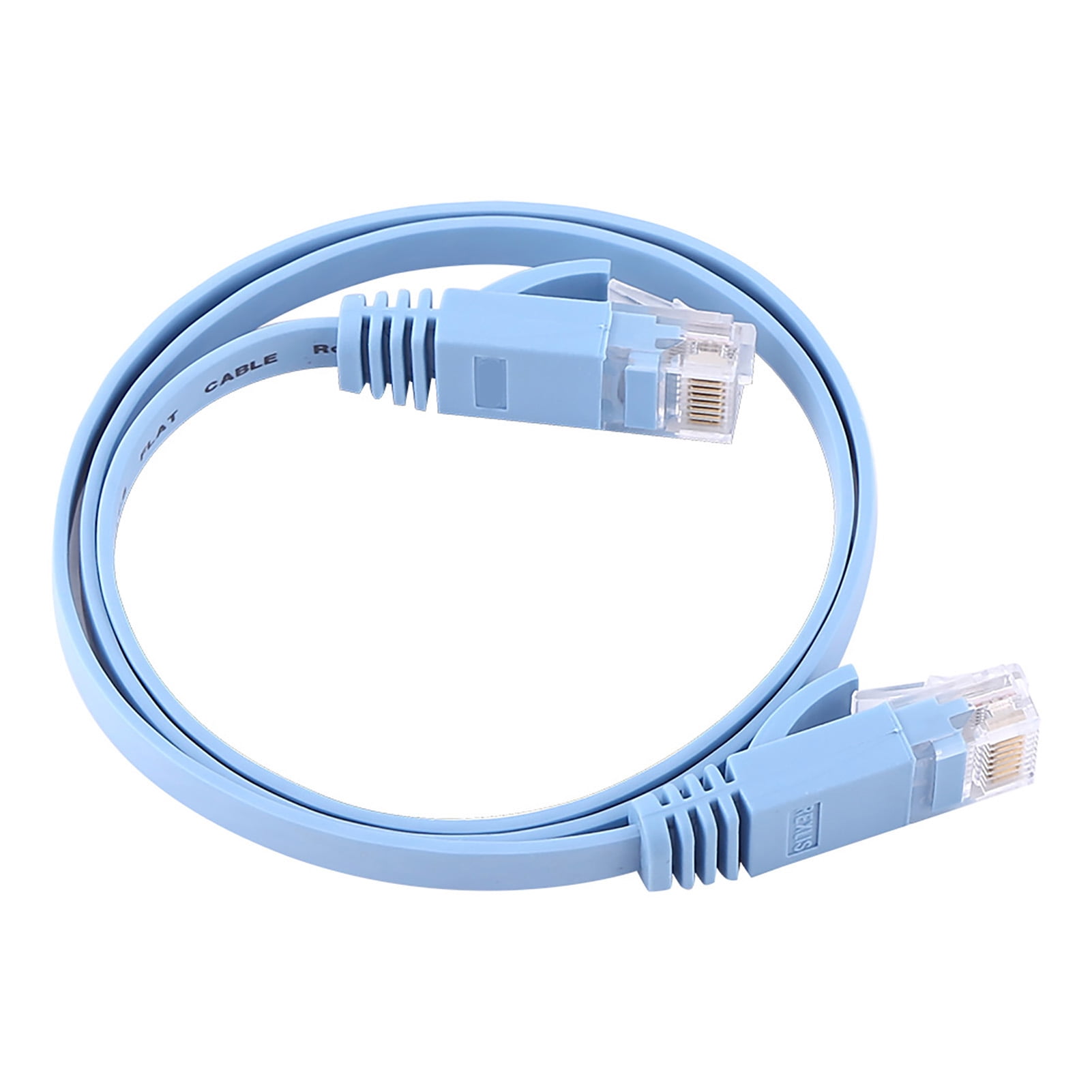 RJ45 CAT6 Ethernet Network Flat LAN Cable UTP Patch Router Cables 1000M ...