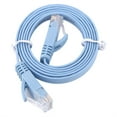 RJ45 CAT6 Ethernet Network Flat LAN Cable UTP Patch Router Cables 1000M ...