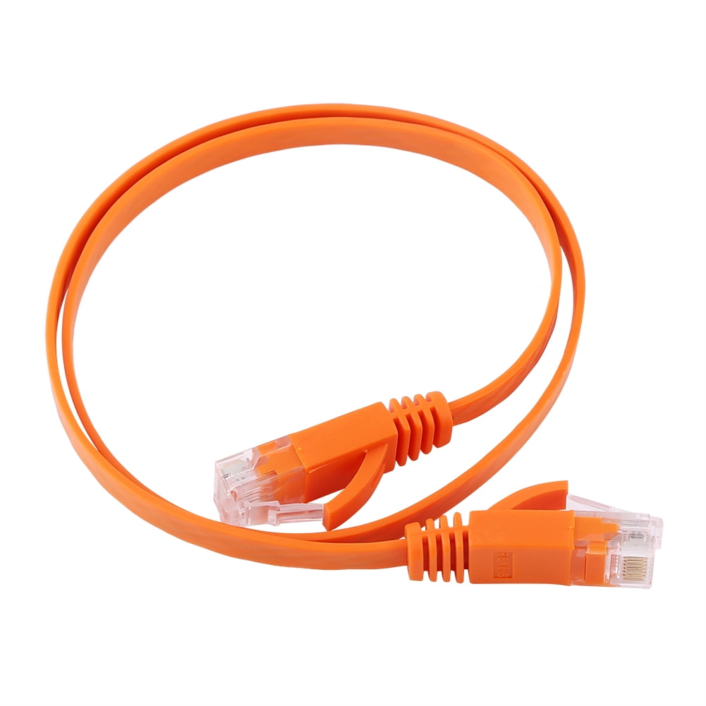RJ45 CAT6 Ethernet Network Flat LAN Cable UTP Patch Router Cables 1000M ...