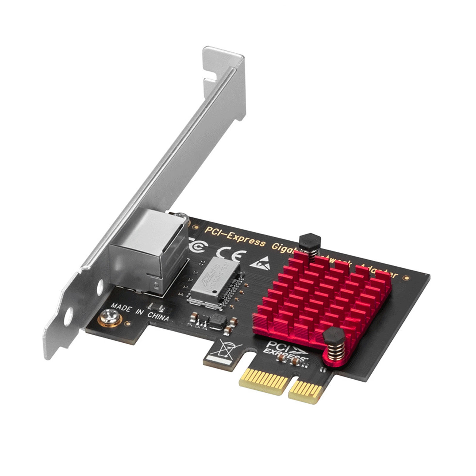 RJ45 Card PCI-E 2.5G Adapter Game PCIE Card 1000Mbps Gigabit Card 10 ...