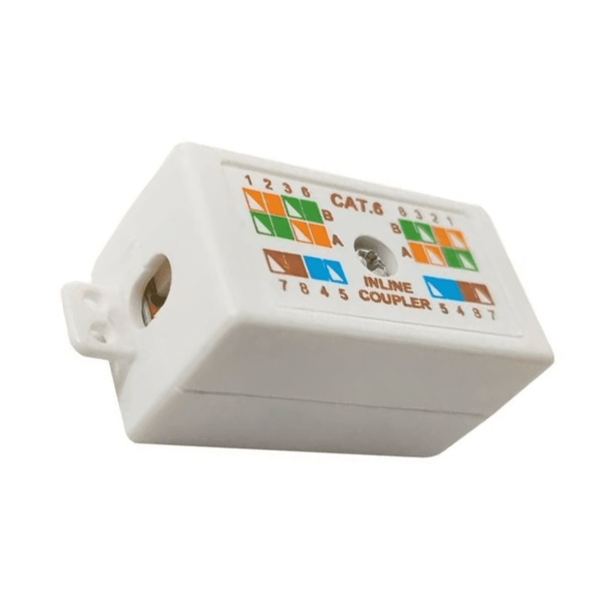 RJ45 Cat6 Junction Box for Ethernet Networking Cable Connection ...
