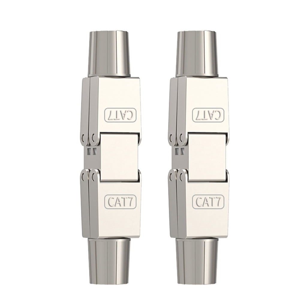 RJ45 Cat7 Cable Extension Adapter Connector Lan Cord Connection Adapter ...