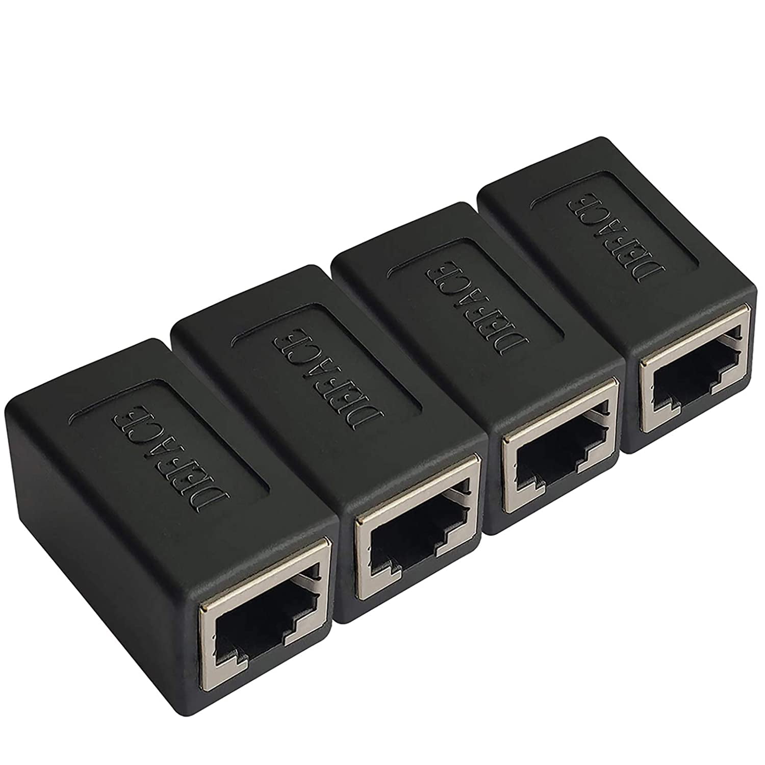 RJ45 Coupler 4 Pack Cat8 Cat7 Cat6 Cat5e Female to Female Ethernet ...