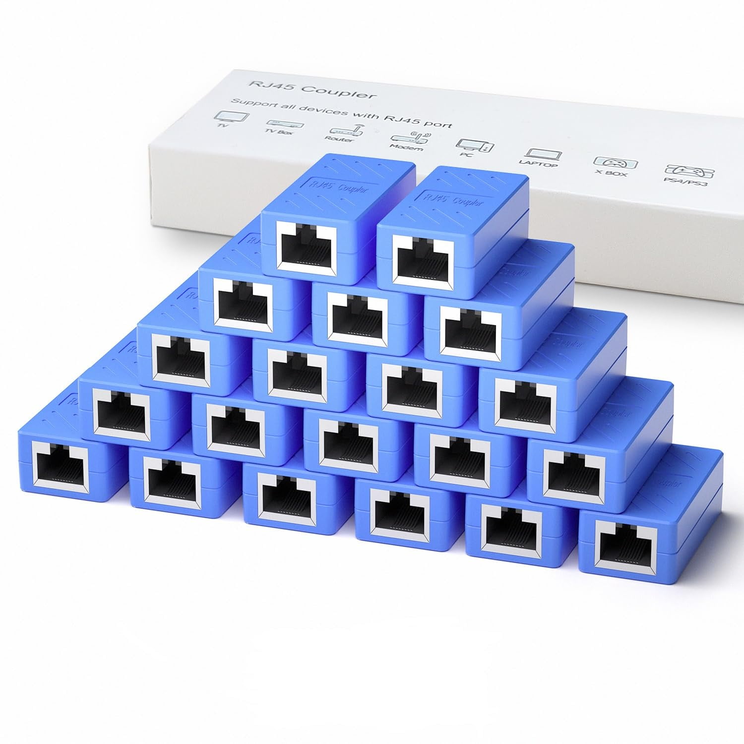 RJ45 Coupler, Ethernet Extender for Cat7/Cat6/Cat5e/Cat5 Female to ...