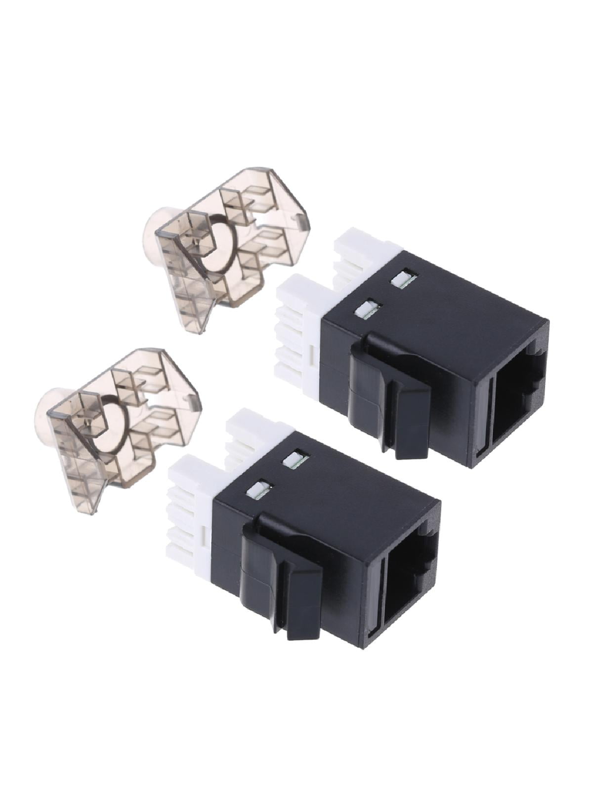 RJ45 Coupler Inline Adapter Keystone, Female to Female Network ...