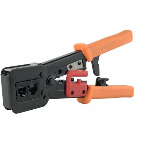 RJ45 Crimping Pliers Crimping Tool for RJ11 / RJ12 Network and ...