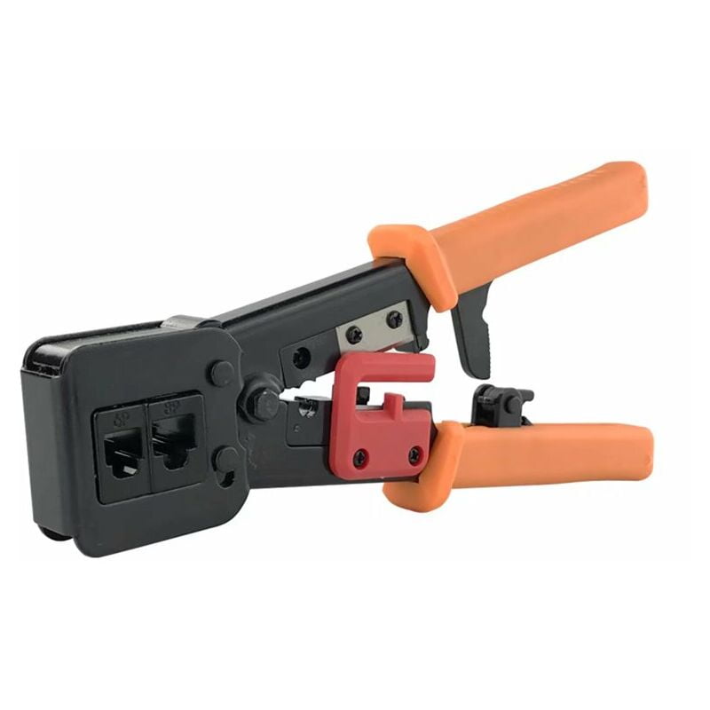 Rj45 Crimping Tool For Rj11 Rj12 Network And Telephone Cables Modular