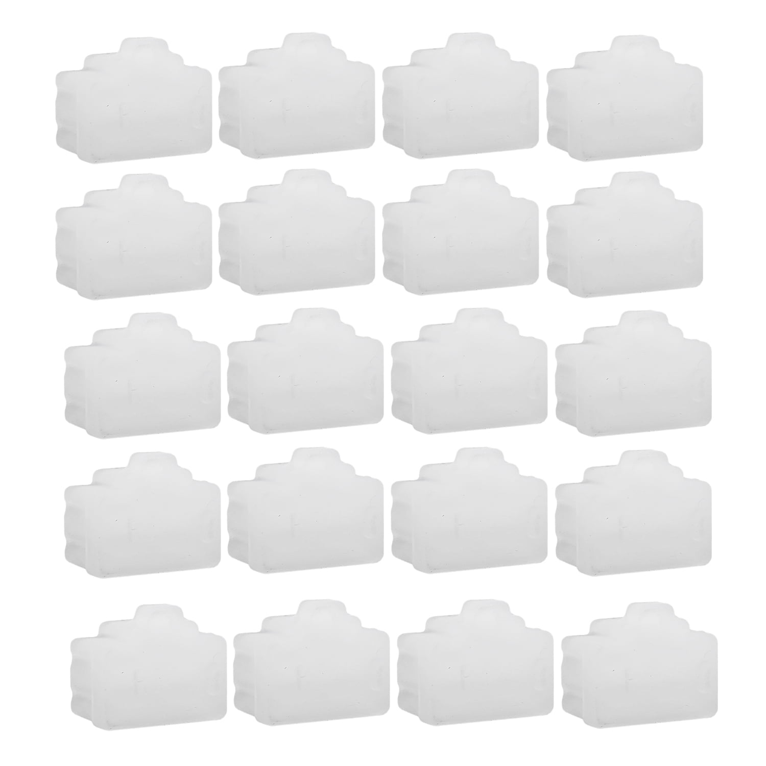 RJ45 Dustplugs Ethernet Hub Port RJ45 Anti Dust Cover Cap Protector ...