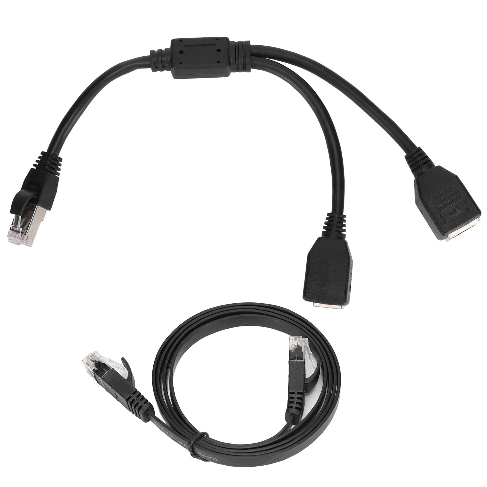 RJ45 Ethernet Adapter Cable Extension Function 1 to 2 Port Excellent ...