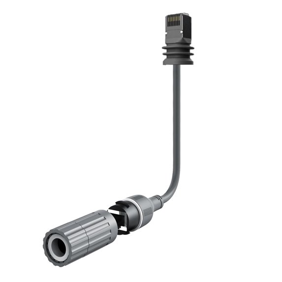 RJ45 Ethernet Adapter Cable For Small Satellite Ethernet Extension ...