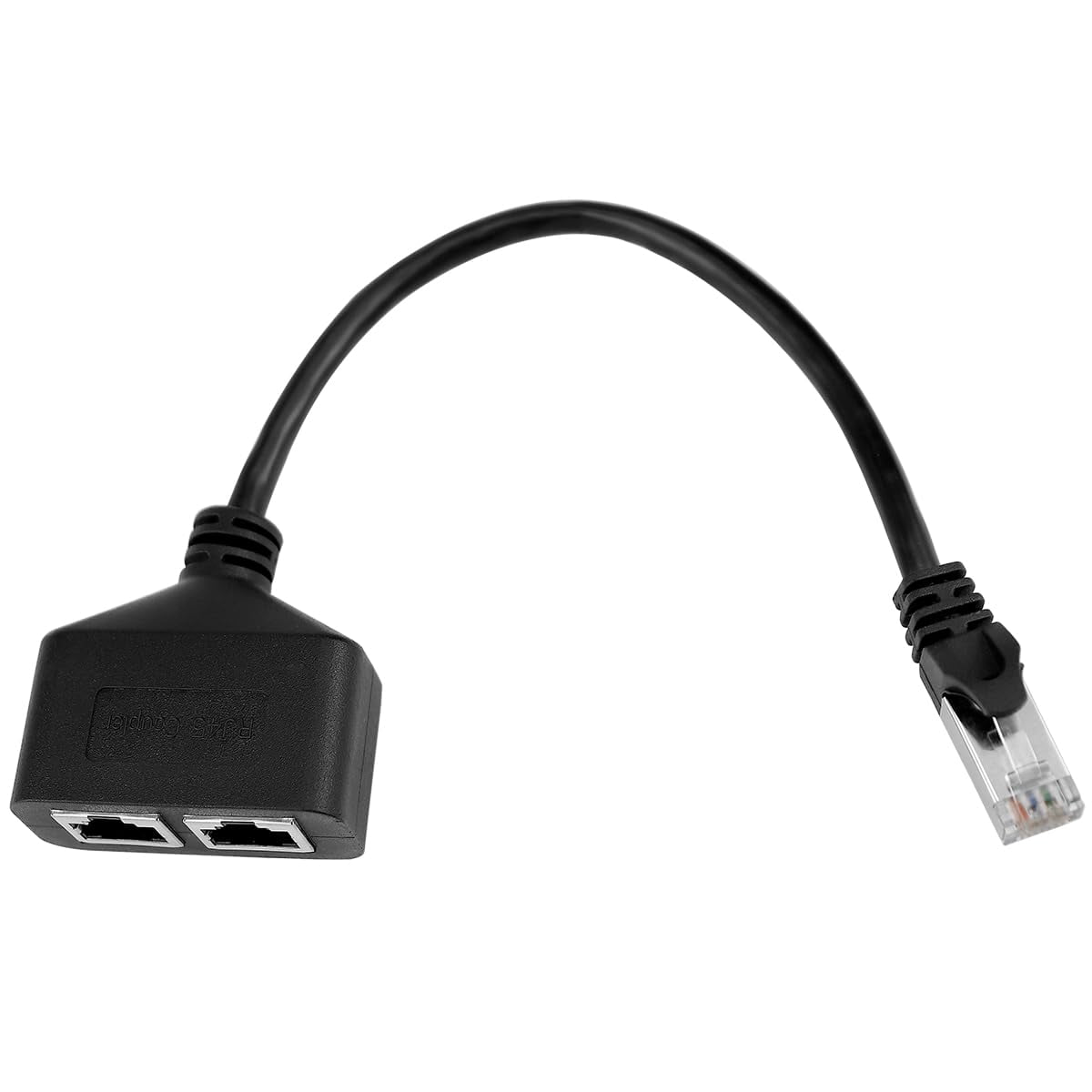 RJ45 Ethernet Cable 1 to 2 Ethernet Splitter Cat5 Extension Cable ...