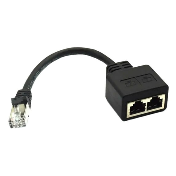 RJ45 Ethernet Cable Splitter Networks Adapter Cord Ethernet Splitter 1 ...