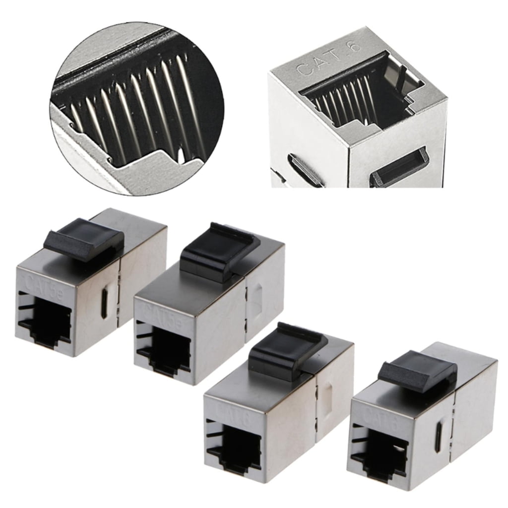 RJ45 Ethernet Cables Module Plug Connector RJ-45 Shielded Cat6 Module ...