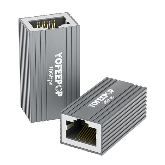 RJ45 Ethernet Coupler, 10Gbps Network Cable Extender for Cat8/7/6/5 ...