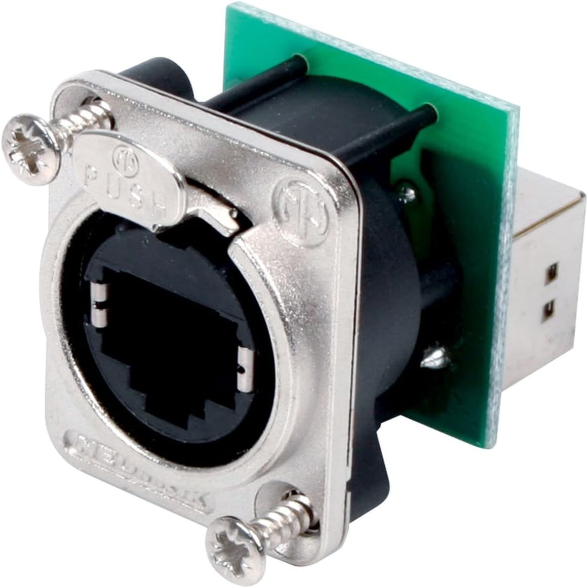 RJ45 FEEDTHROUGH RECEPTABLE NE8FDP - Connection: RJ45 (8/8) Female ...