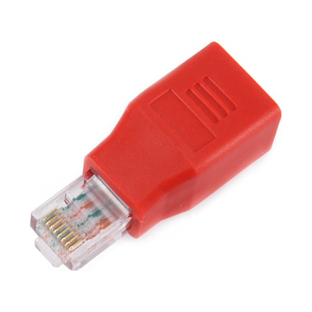 RJ45 M/F Crossover Adapter Male to Female Crossed Ethernet Cable ...
