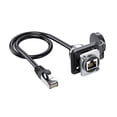 RJ45 Male to Female Ethernet Adapter Cable RJ45 Cat6A Extension ...
