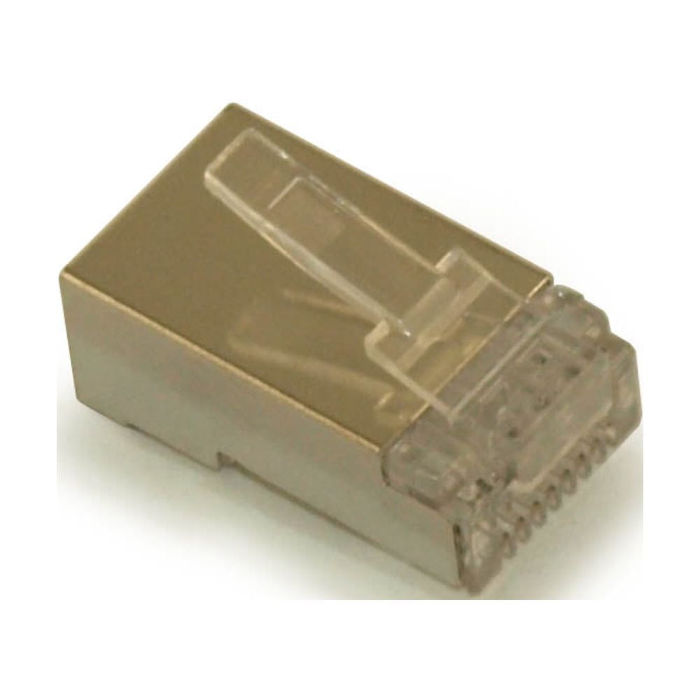 RJ45 Modular Plugs for CAT6 **SHIELDED** Wire, Pkg of 100 - Walmart.com