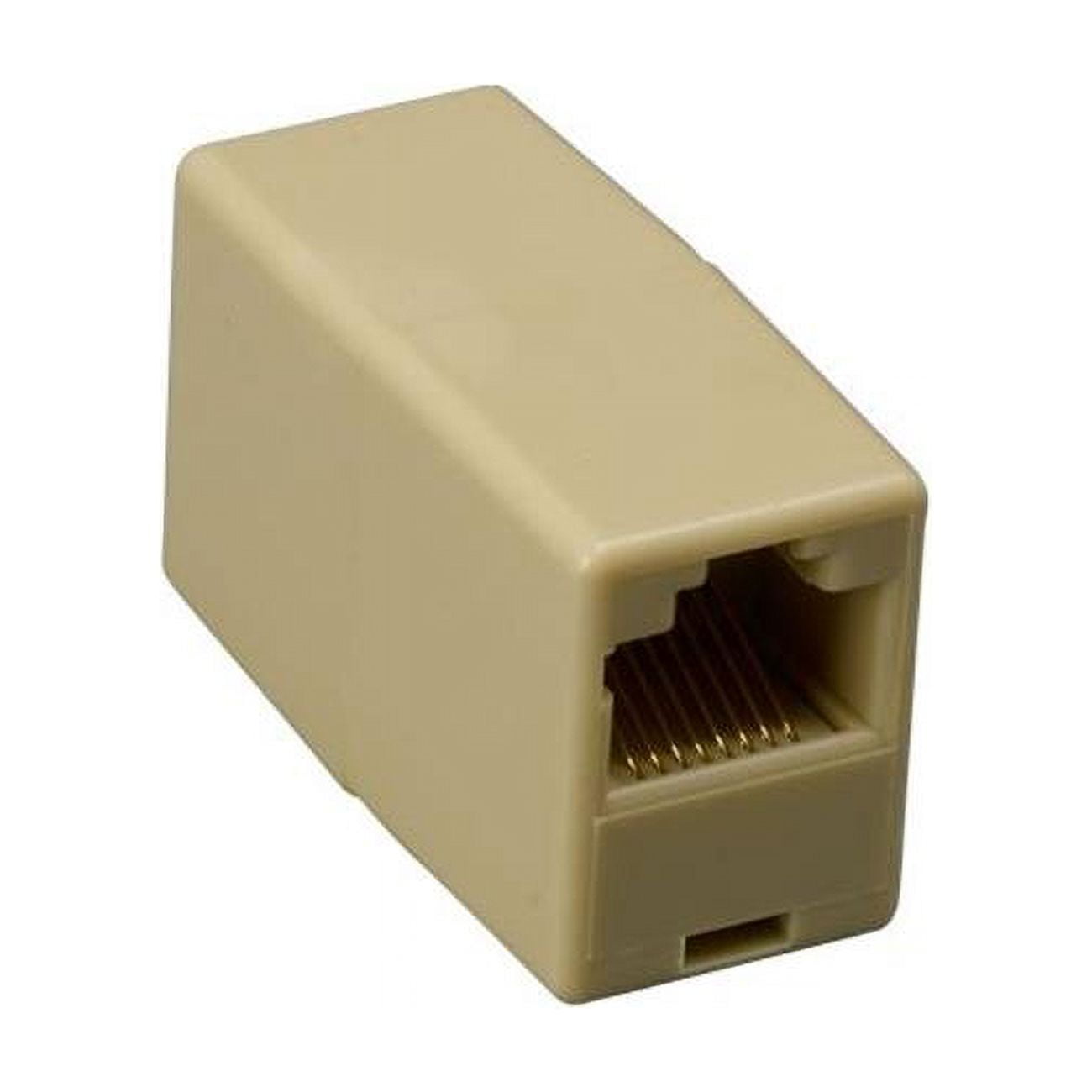 RJ45 Modular Straight-Through Inline Coupler - Ivory - Walmart.com