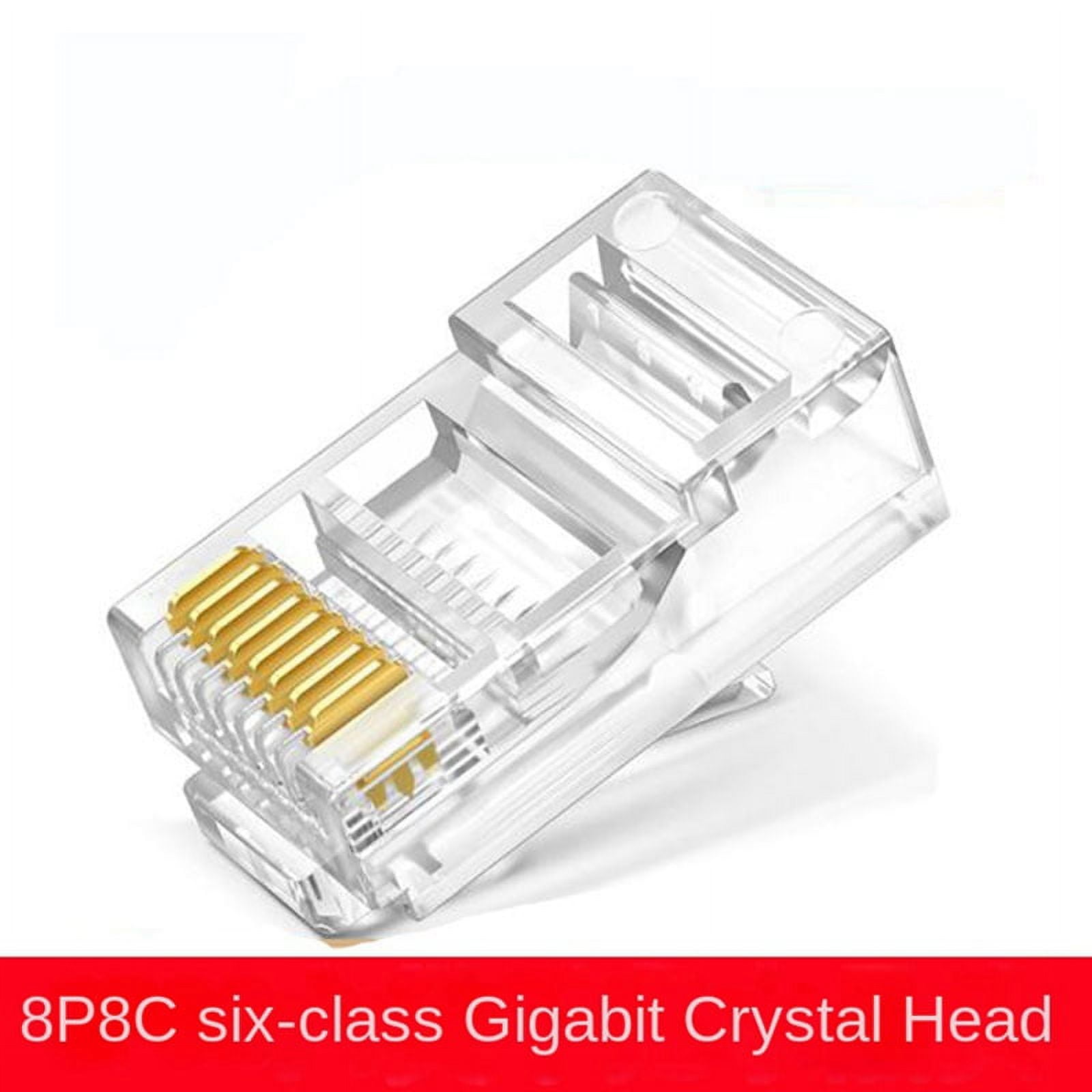 RJ45 Network Cable Modular Plug Ethernet Connector Unshielded 8 Pin Utp ...