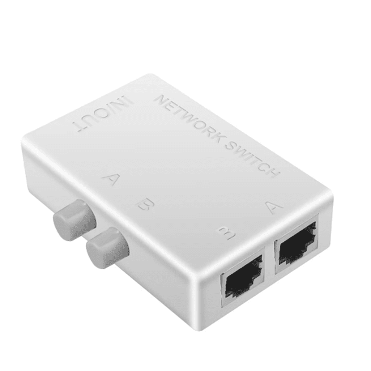 RJ45 Network Switch 2 Port LAN Ethernet Network Box Switcher RJ45 ...