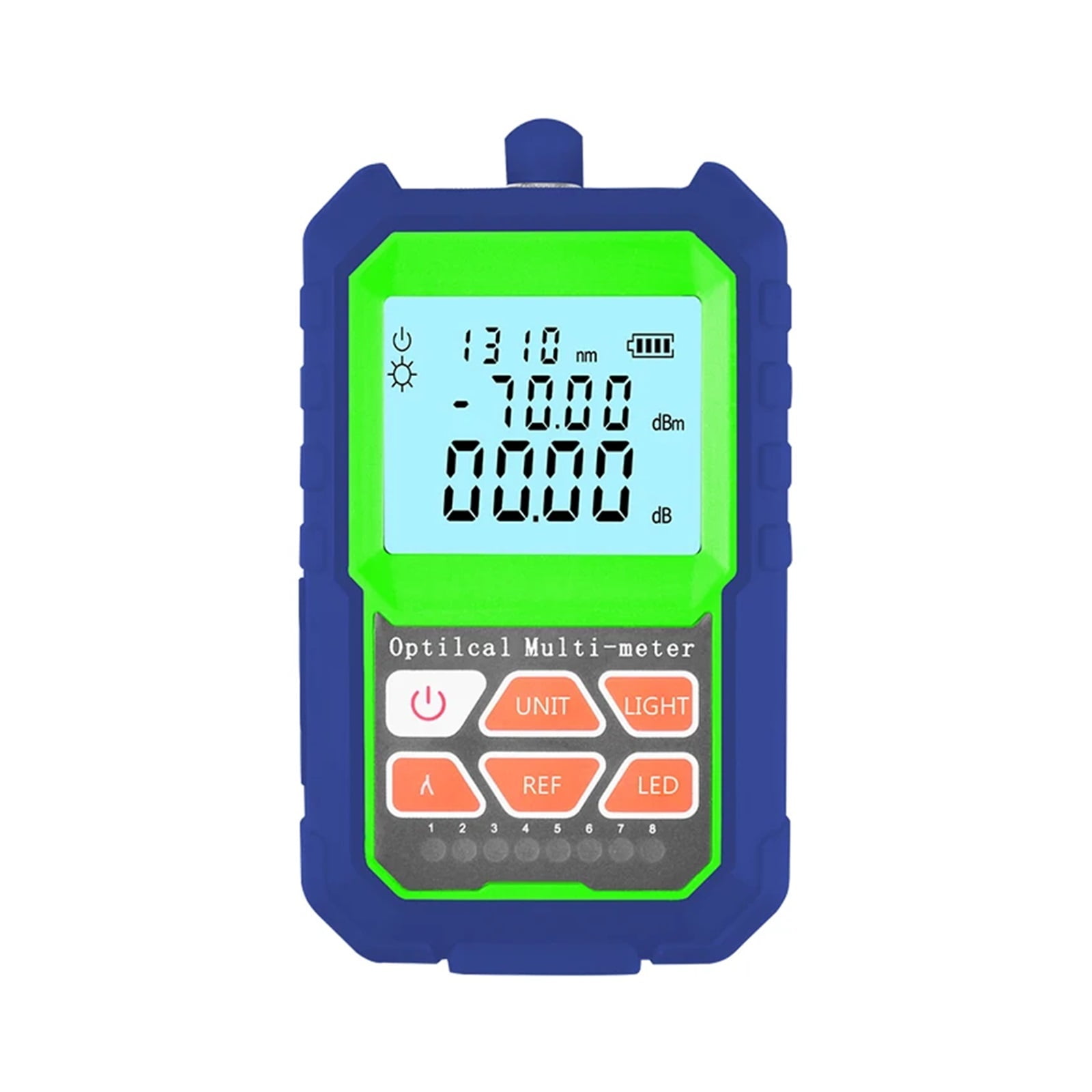 RJ45 Optical Light Source With LED Illuminat FTTH Optic Power Meter ...