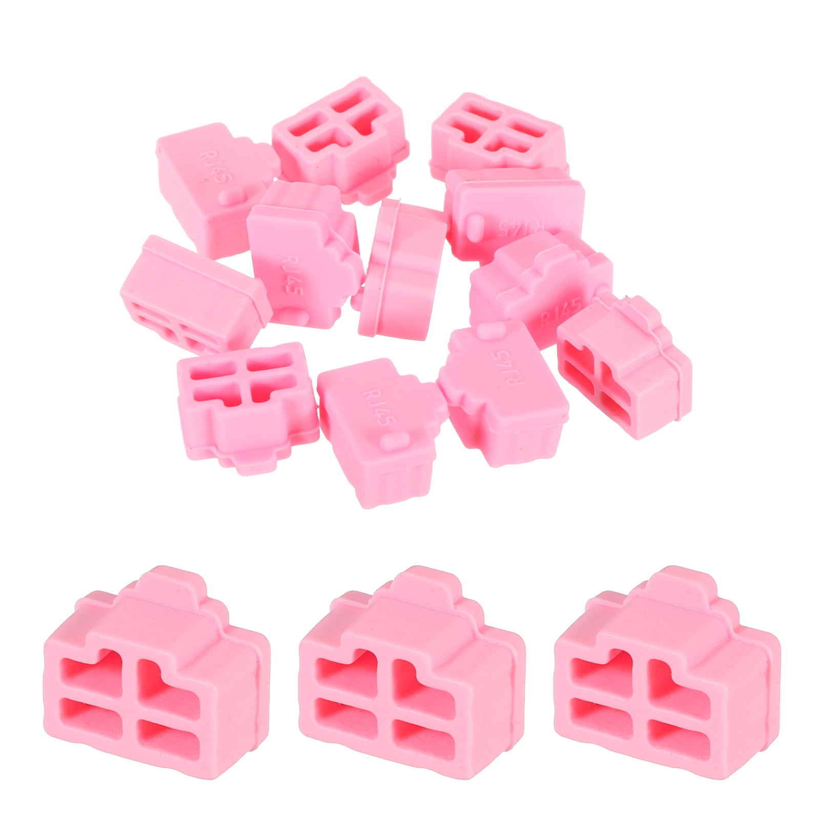 RJ45 Port Duct Covers Caps Port Silicone Plugs Protector for RJ45 ...