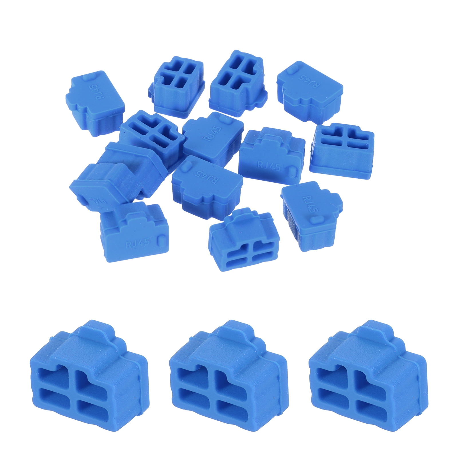 RJ45 Port Duct Covers Caps Port Silicone Plugs Protector for RJ45 ...