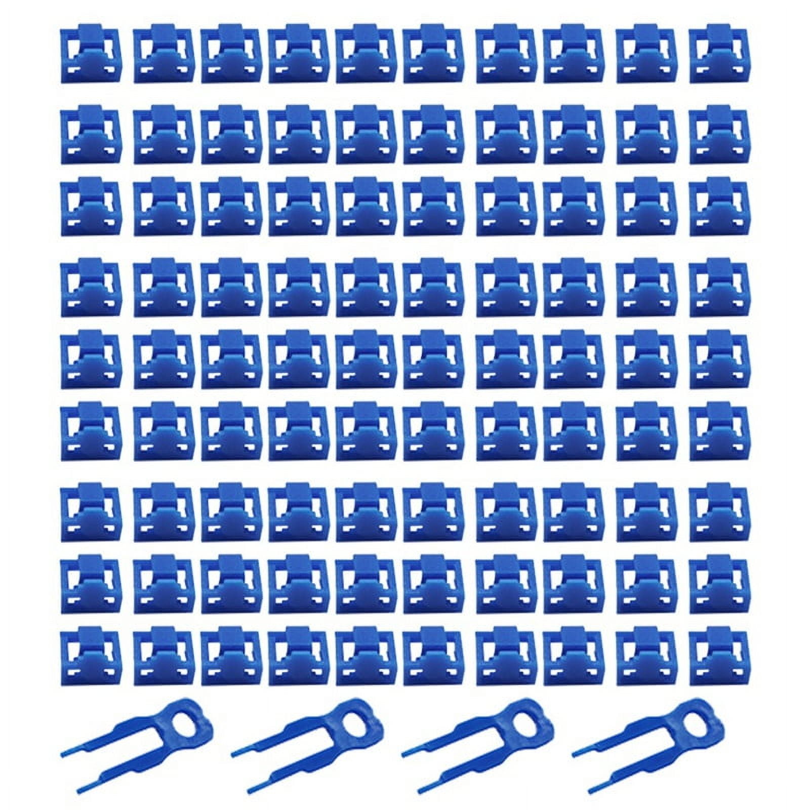 RJ45 Port Lock Kit with Key Ethernet Port Security Blocker, Anti Dust ...