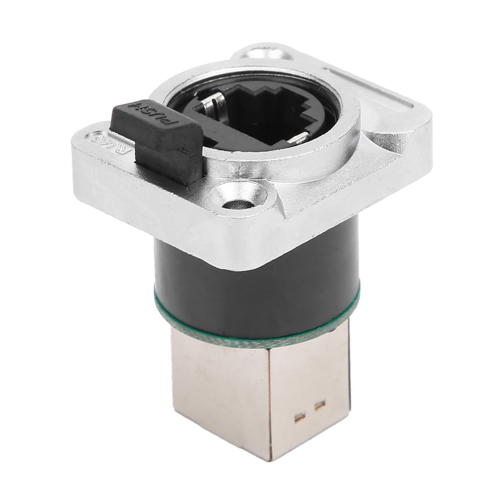 Neyseki RJ45 Right Angle Connector Waterproof Round Insulator Material ...