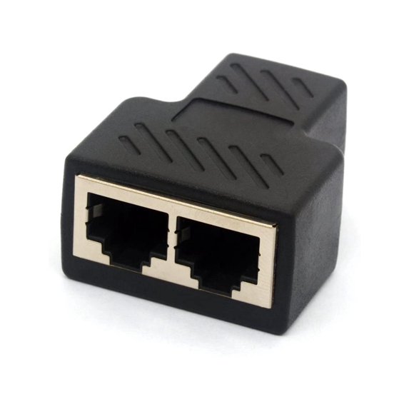 RJ45 Splitter Connector, RJ45 Adapter 1 to 2 Ethernet RJ45 Coupler ...