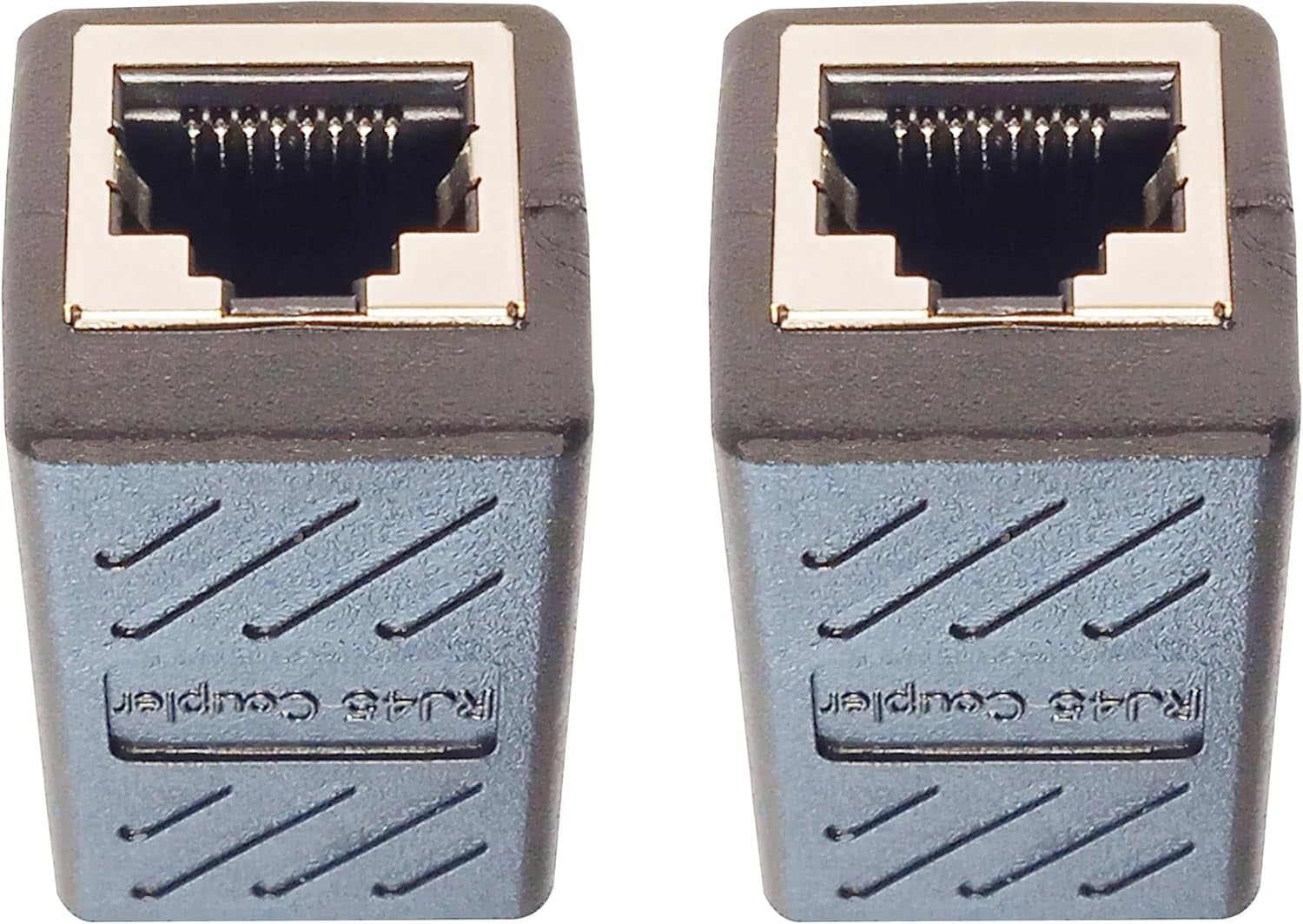 RJ45 Straight Through Female Adapter Coupler RJ45 8-Pin Modular Network ...