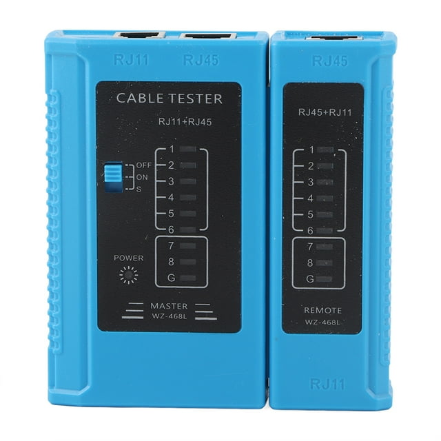 RJ45 and RJ11 Network Cable Tester Ethernet LAN Network Test Tool ...