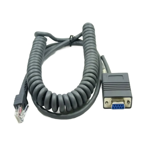 RJ45 to DB9pin RS232 LS2208 Cable Fast Data Transmission For Logistics ...
