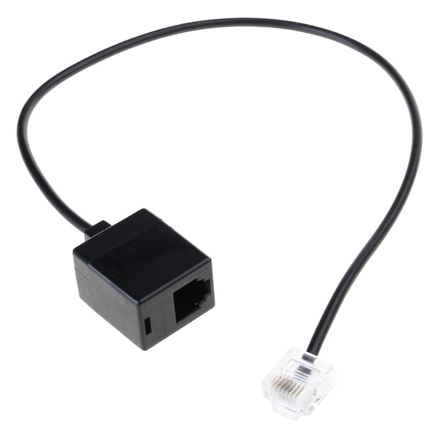 RJ45 to RJ11 Converter Cable for Landline Connection RJ45 8P8C to RJ11 ...