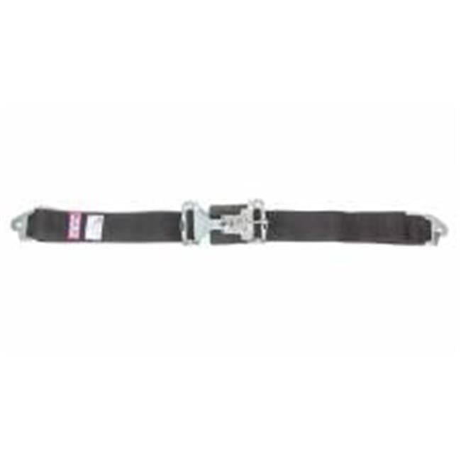 RJS Safety 3 in. Latch Type Lap Belts with Floor Mount - Black ...
