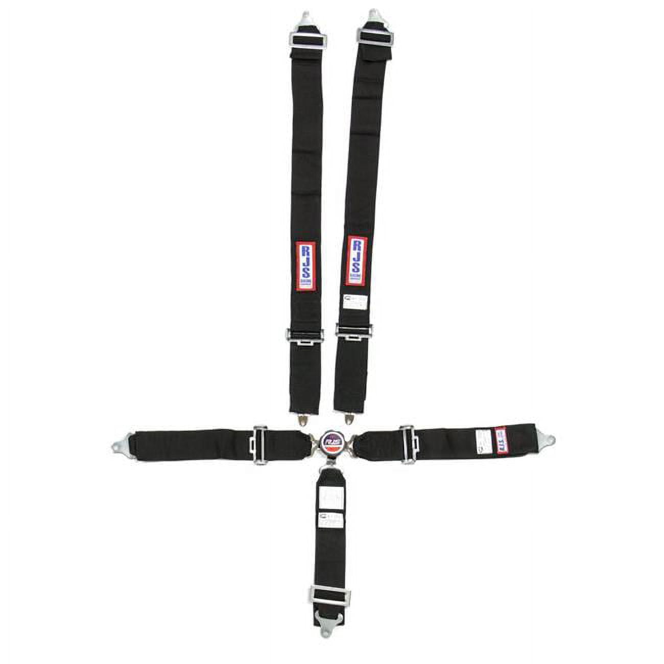 Rjs Safety 5 Point Quick Release Camlock Harness System Black