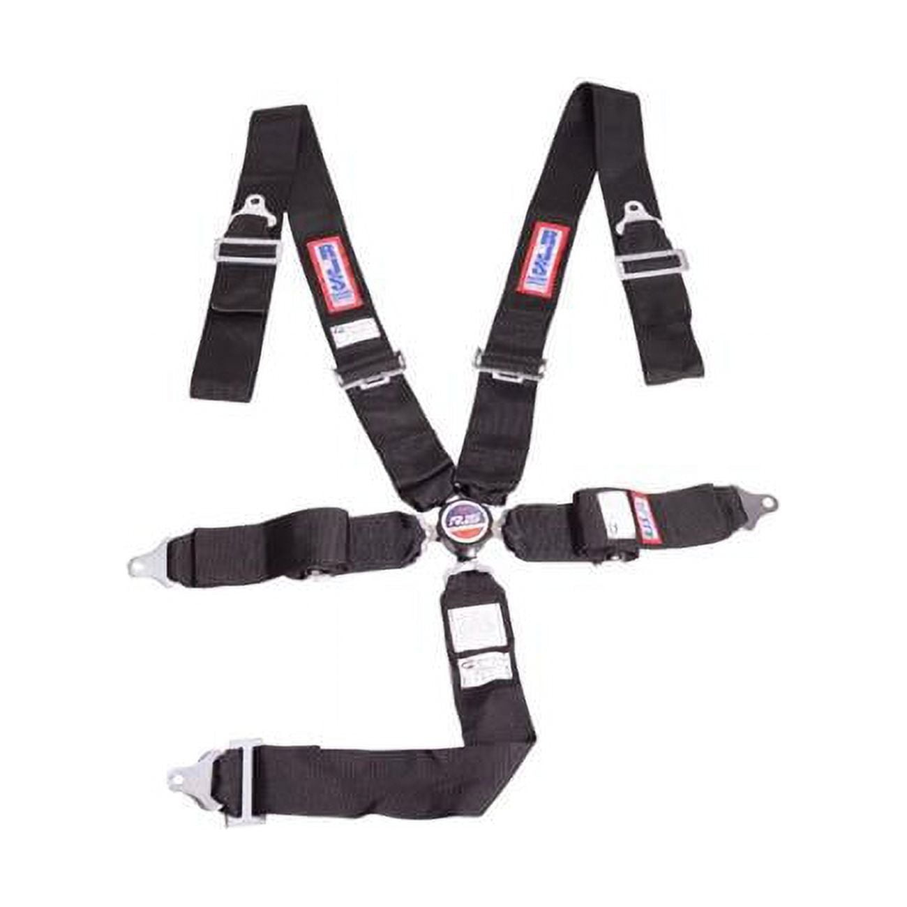 RJS Safety 5-Point Quick Release Camlock Harness System - Black ...