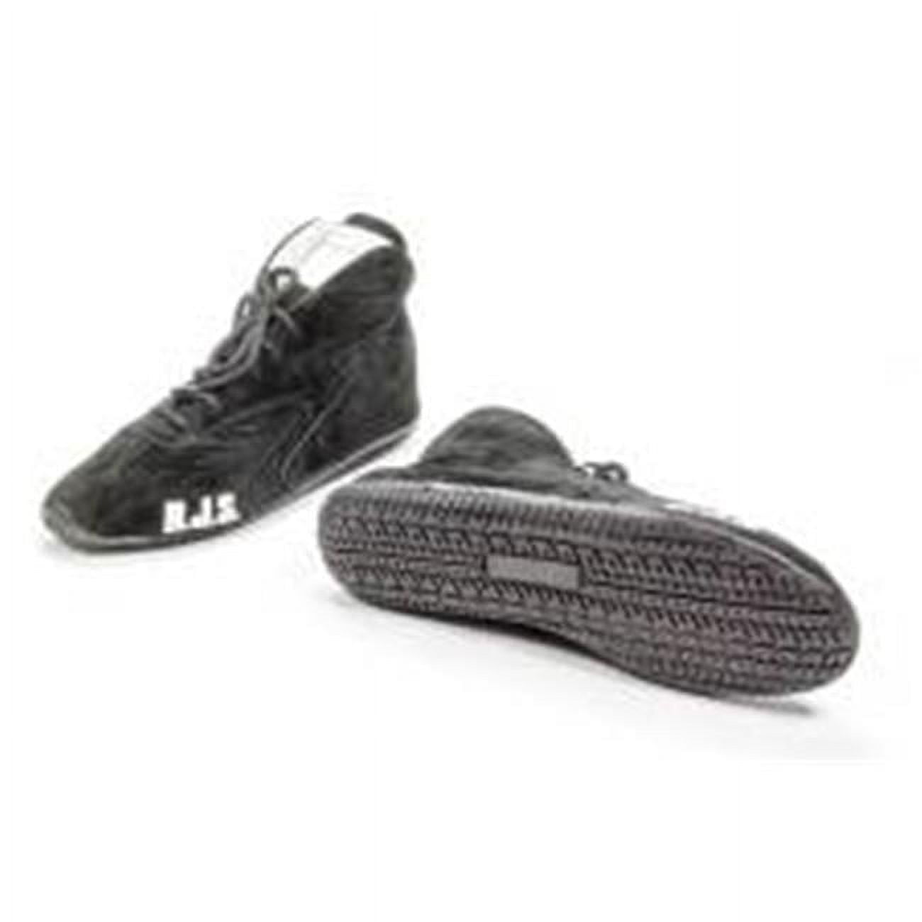 RJS Safety Redline Mid-Top Driving Shoes - Size 11 - Black - Walmart.com