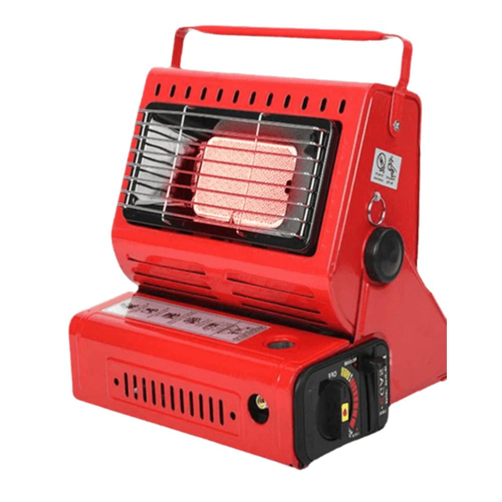 RJSQAQE 2 in 1 Propane Heater & Stove,Portable Propane Heater Indoor with Handle,Butane LP Gas ...