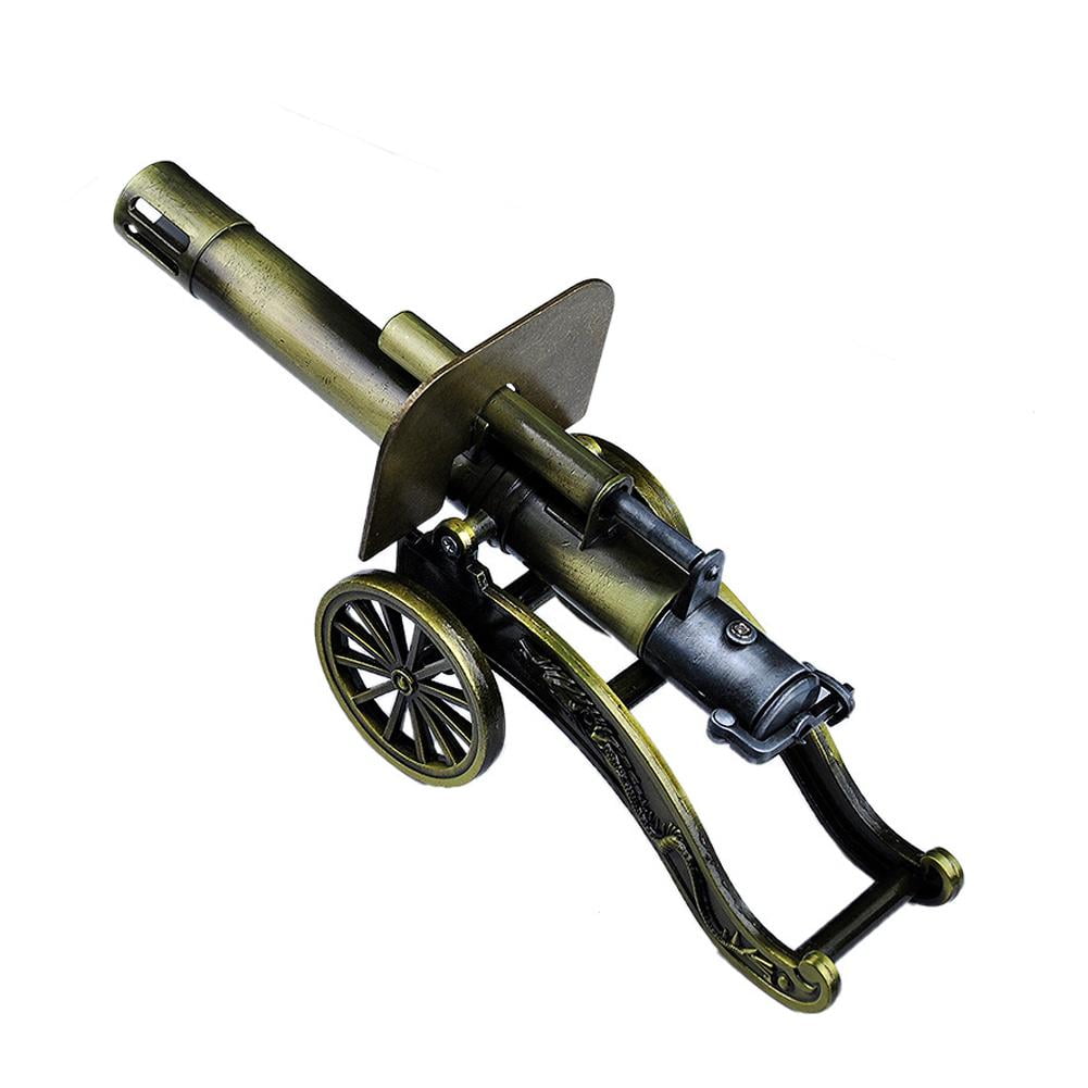 RJSQAQE Firecracker Artillery Cannon,Mini Stainless Steel Cannon Model ...
