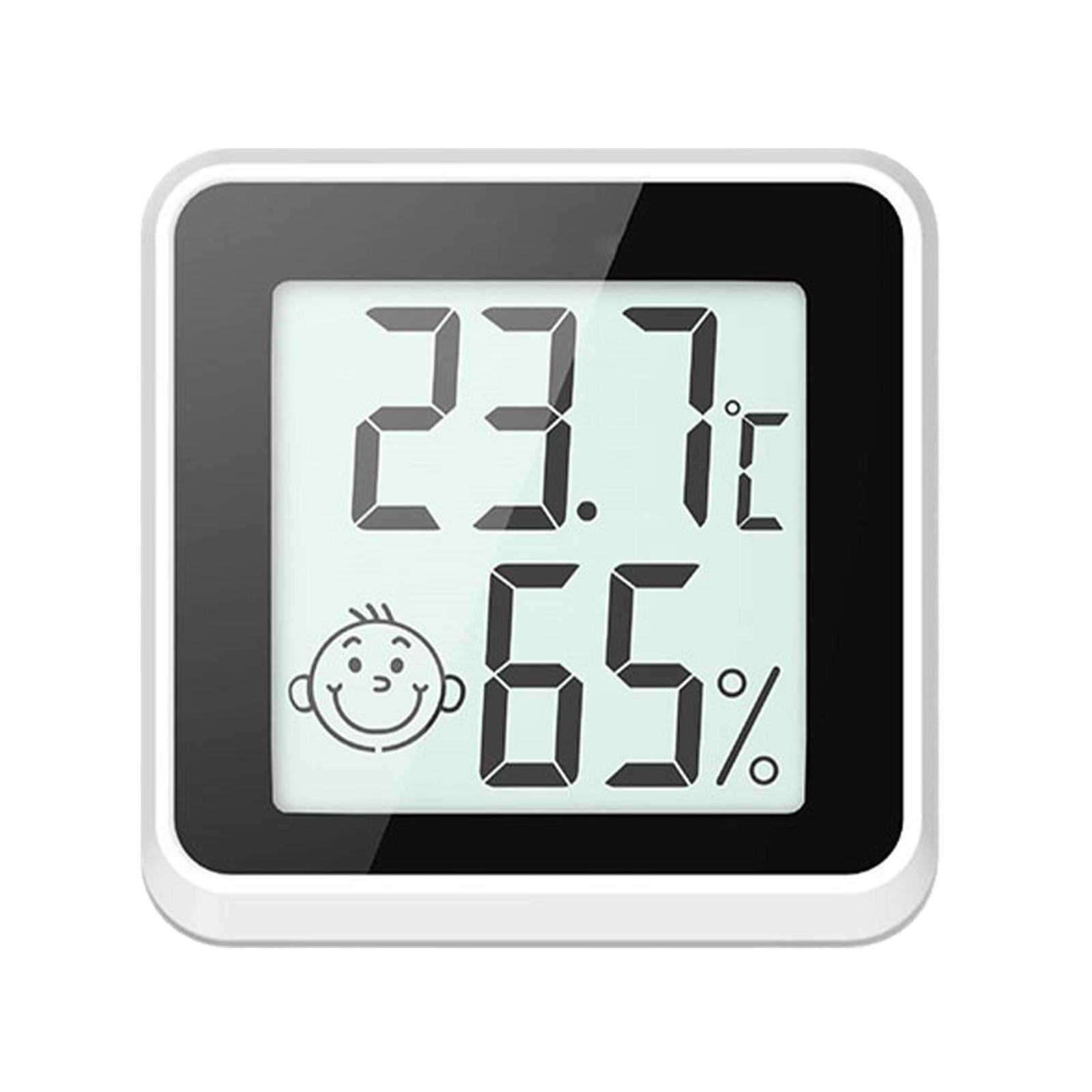 RJSQAQE Intelligence Mini LCD Digital Thermometer Hygrometer Indoor ...