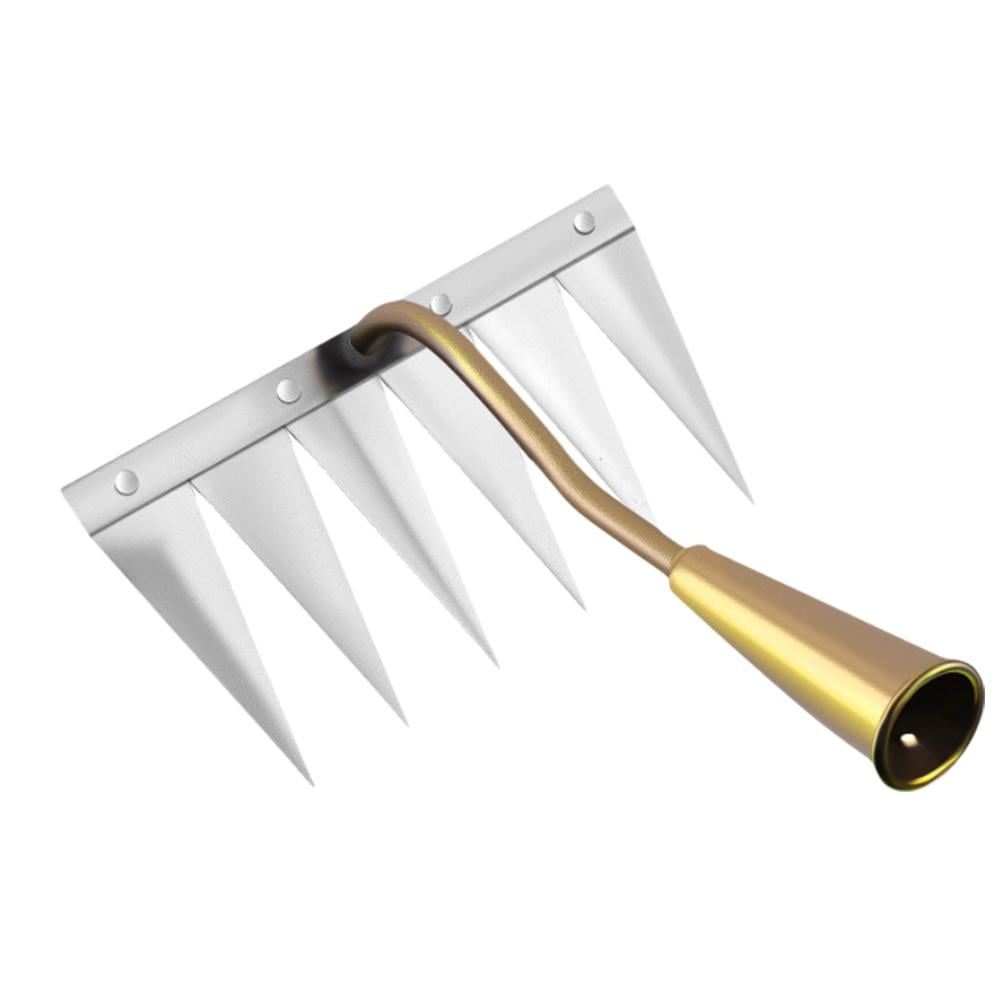 RJSQAQE Iron Rake for Gardening and Weeding,Ironrake The Heavy Duty ...