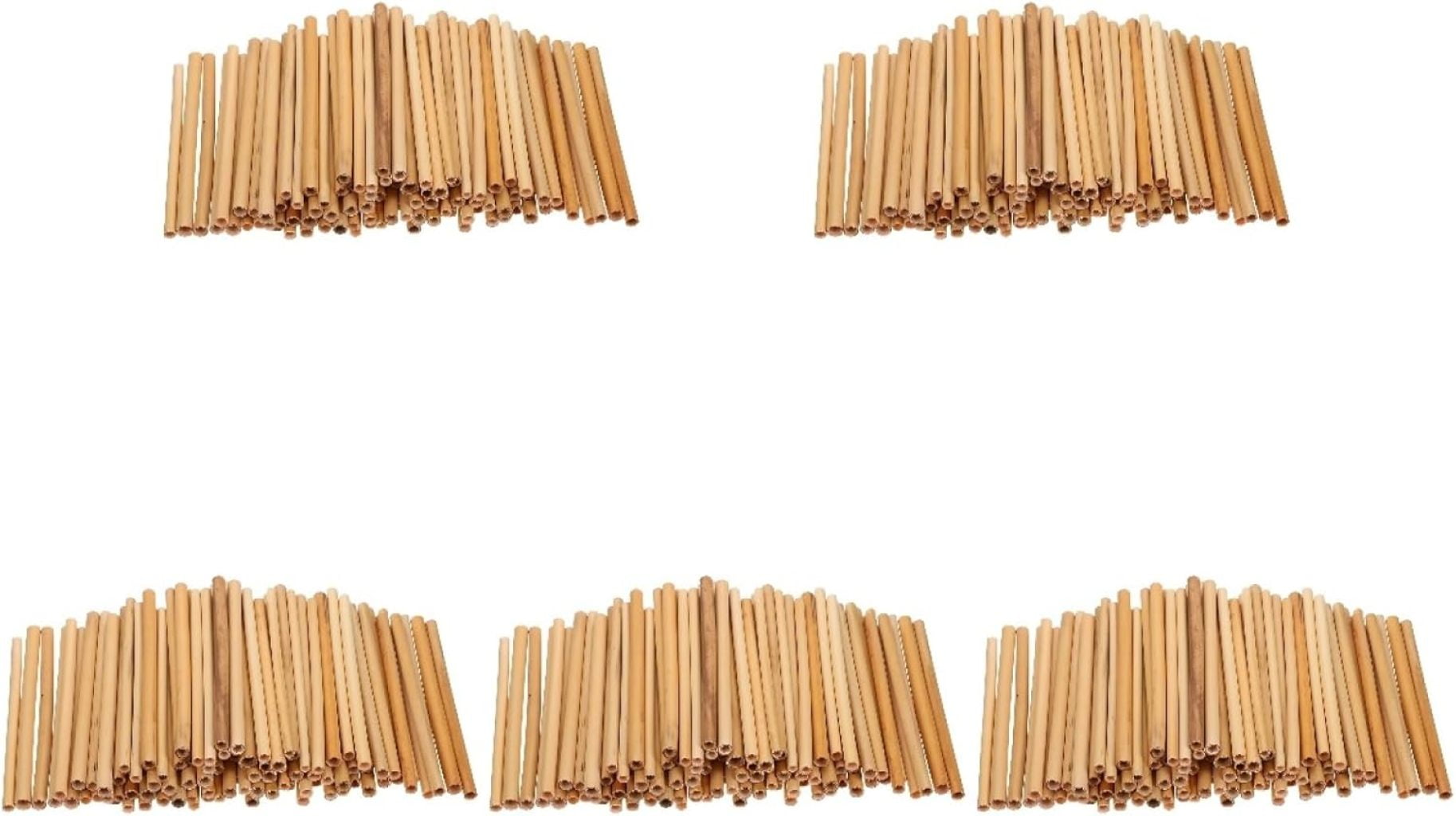 RJTZ 500 Pcs Natural Phragmite Reed Mason Bee Tubes Set Bee Hotel Nest ...