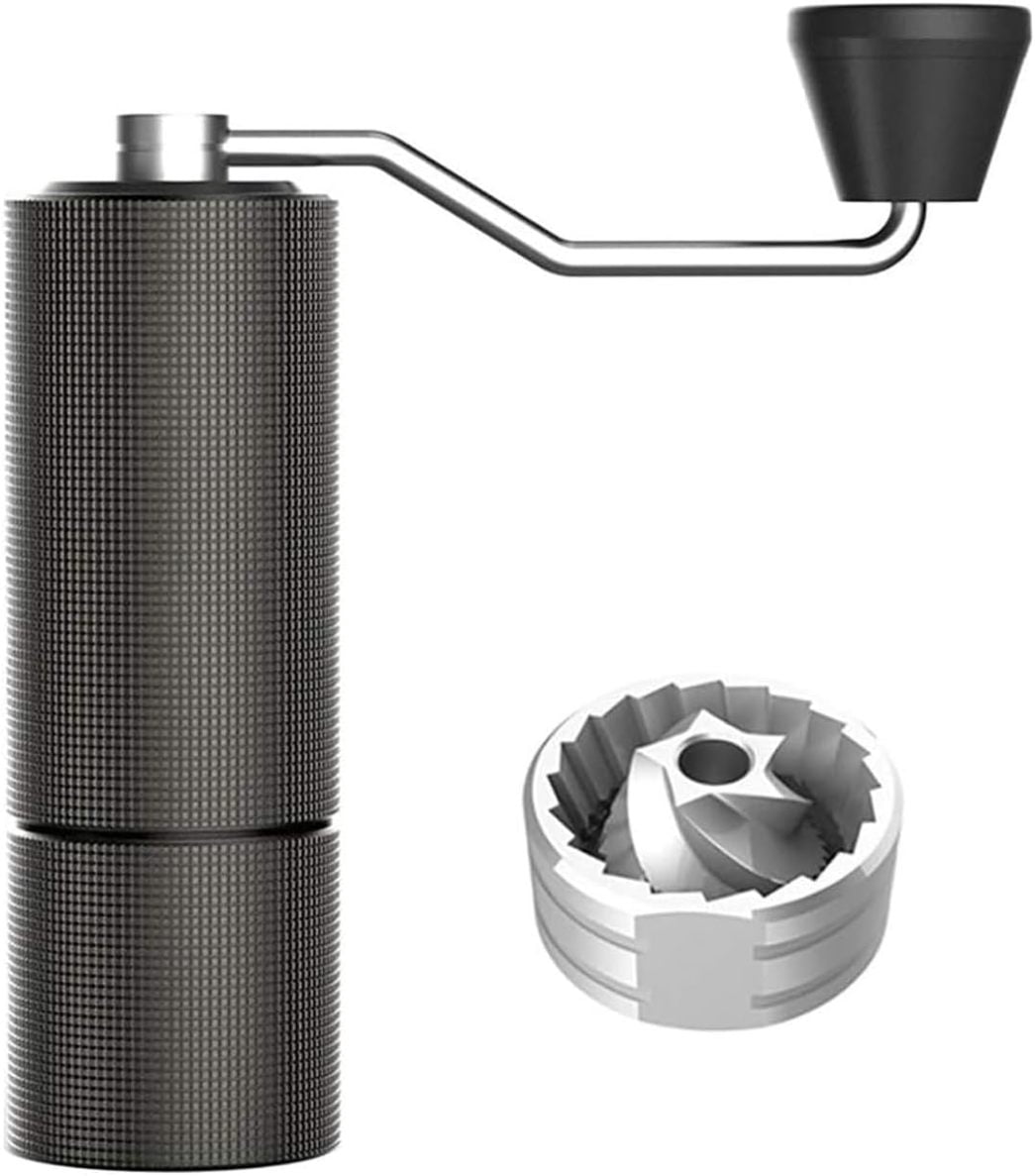 RJTZ Chestnut C2 Manual Coffee Grinder Capacity 25g with CNC Stainless ...