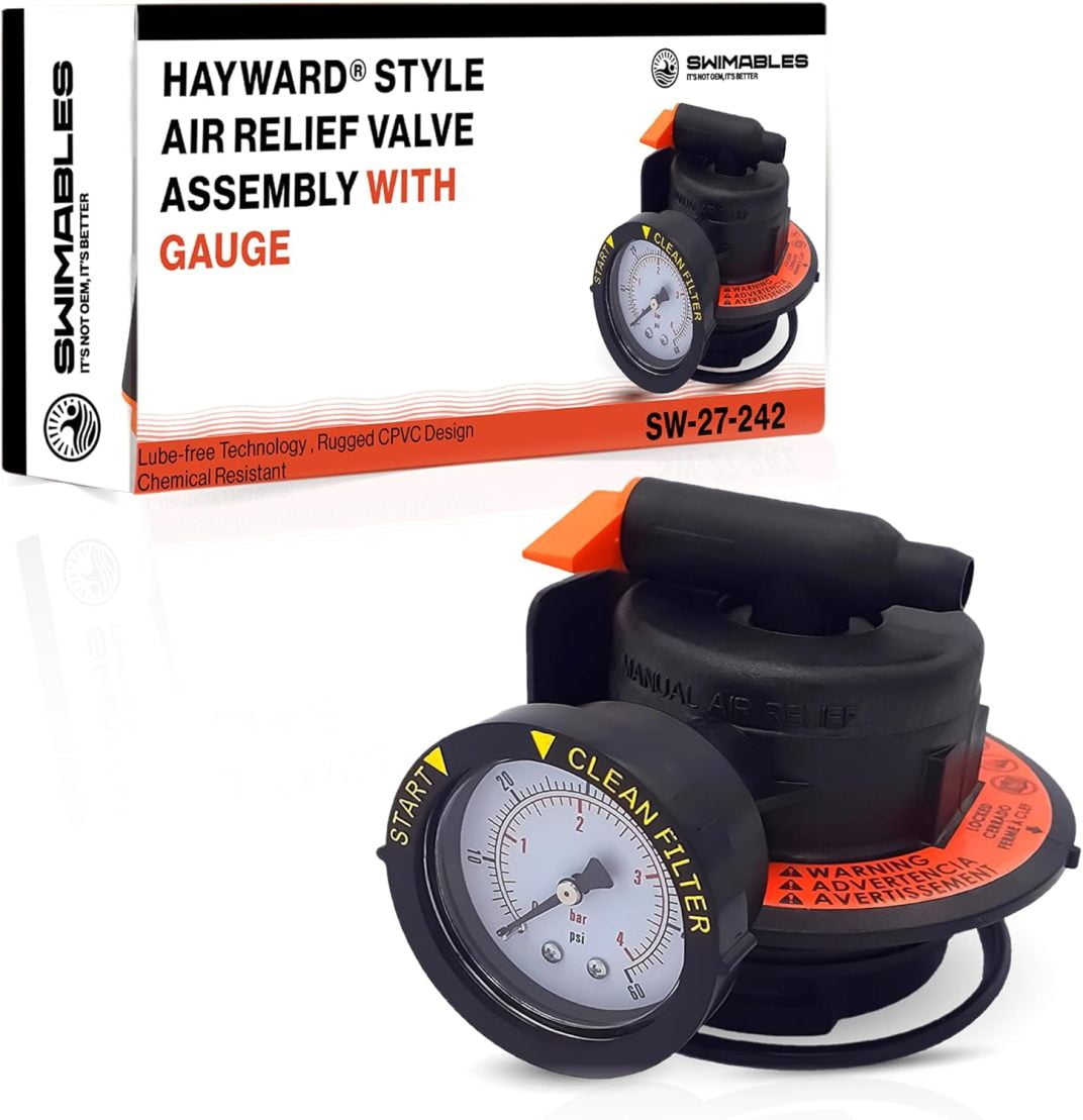 RJTZ DEX2420MAR2 Manual Air Relief Assembly - Compatible with Hayward ...