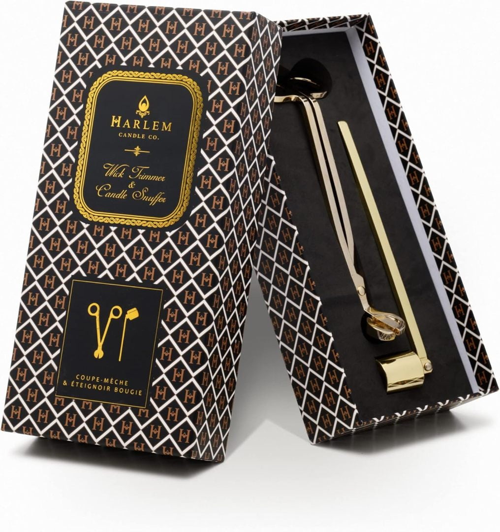 RJTZ Luxury Snuffer/Trimmer Set of 2, Candle Snuffer Extinguisher and ...