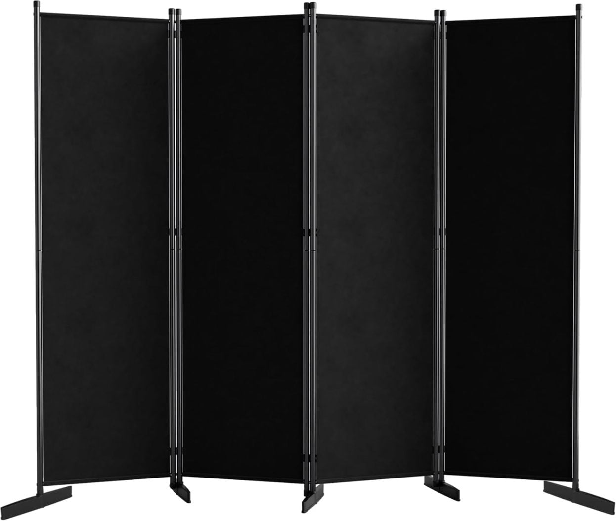 RJTZ Room Divider 4 Panel, 80" W Portable Wall Divider for Room ...